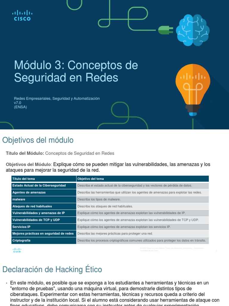 Cap3 - Seguridad en Redes | PDF | Virus de computadora | Seguridad