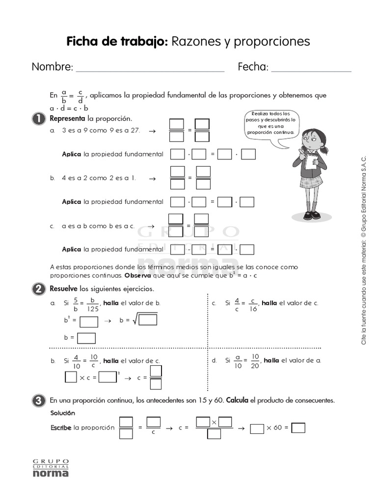 Razones y Proporciones | PDF | Matemáticas