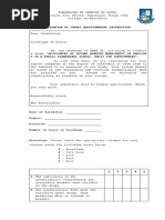 Validation Sheet For Research Questionnaire | PDF