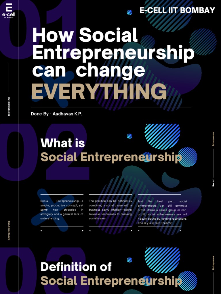 Social Entrepreneurship | PDF | Entrepreneurship | Social Entrepreneurship