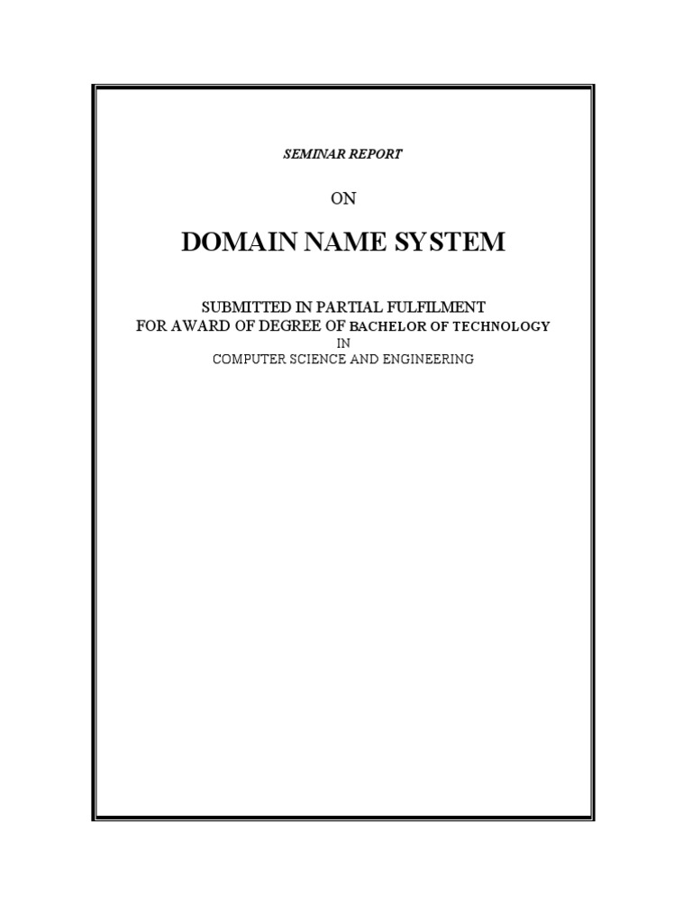 Domain Name System | Download Free PDF | Domain Name System | Domain Name