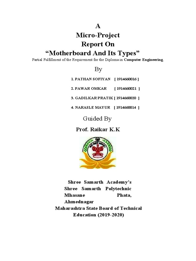 Motherboard Types and Components Explained | PDF | Ethernet | Usb