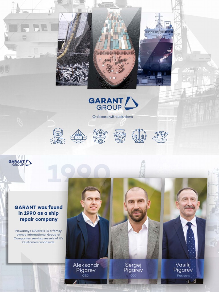 2019 Garant Group - Company Profile | PDF | Rope | Engines