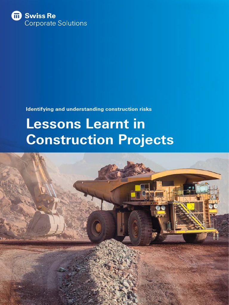 Lessons Learnt in Construction Projects | Download Free PDF | Fires ...