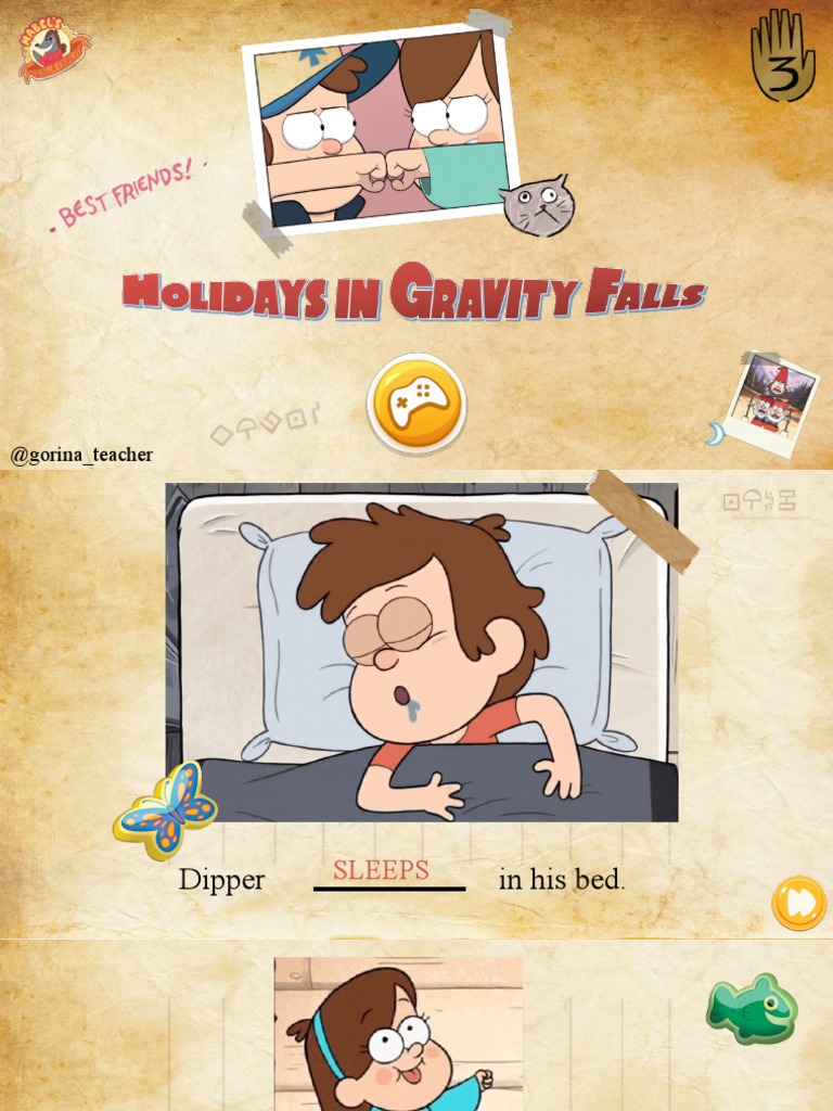 Gravity Falls Present Simple | PDF