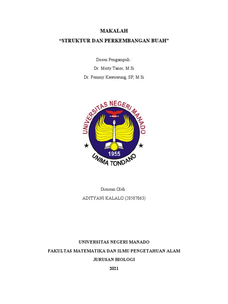 Struktur dan Perkembangan Buah | PDF | Griya & Taman | Kesehatan Holistik