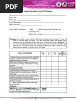 Evaluation For Nonprint Materials (DepEd) | PDF | Critical Thinking ...