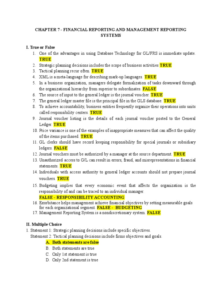 AIS - Chap 7 Questions (Finals) | Download Free PDF | Audit | Databases