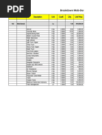 6) Analisa Harga Satuan Lump Sum Mobilisasi | PDF