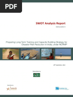 Swot Analysis | PDF | Disaster Risk Reduction | Emergency Management