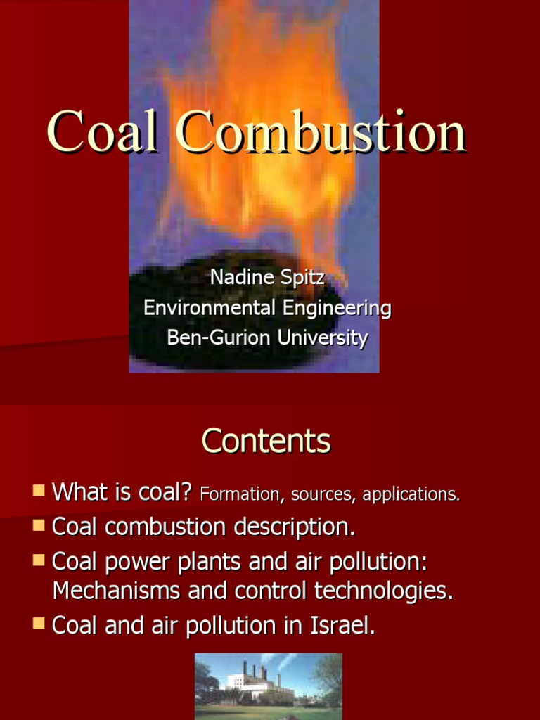 Coal Combustion | PDF | Coal | Combustion