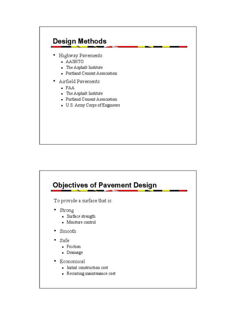 AASHTO Design Method | PDF | Road Surface | Fracture