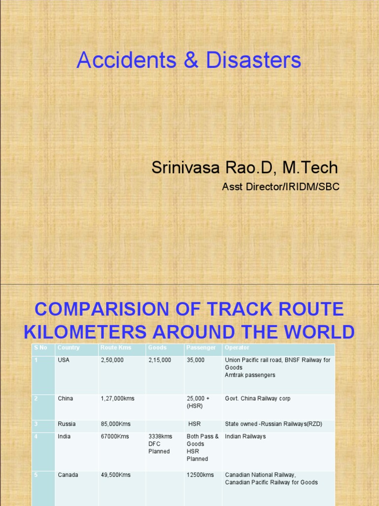 Global Railway Accident Classification | PDF | Train | Explosion