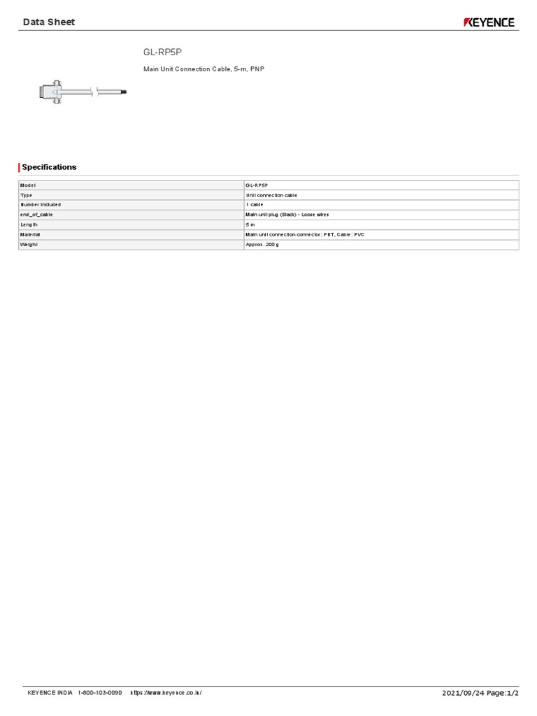 GL-RP5P Datasheet | PDF