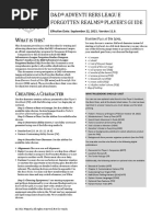 The Official Timeline For The Forgotten Realms and Its Adventures | PDF ...