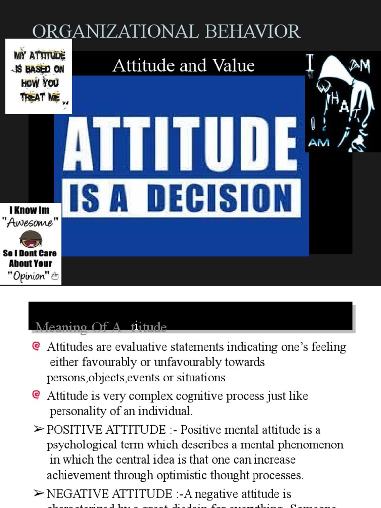 ATTITUDE | PDF | Attitude (Psychology) | Affect (Psychology)