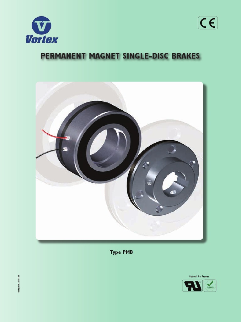 Permanent Magnet Brake. PMB Series | PDF | Screw | Inductor
