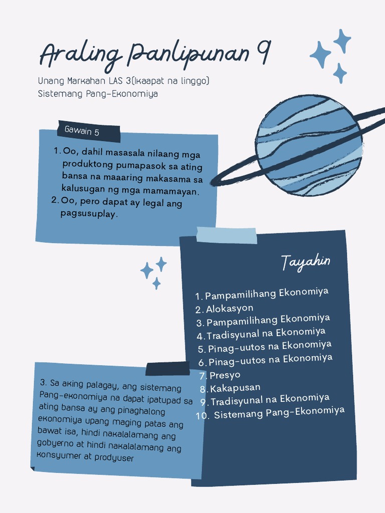 Ap Q1 Las 3 Written Work | PDF
