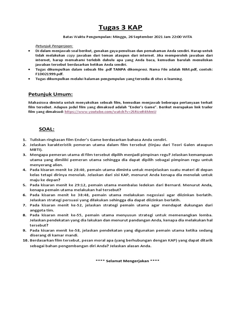 Tugas3 KAP | PDF
