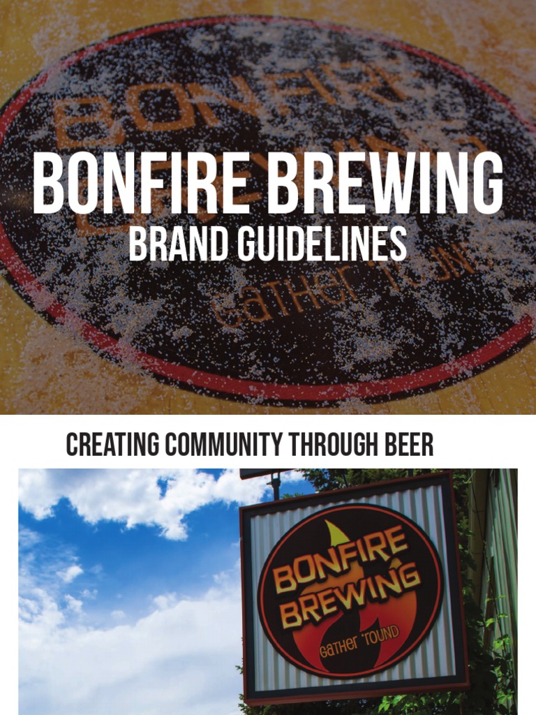 Bonfire Brewing: Brand Guidelines | Download Free PDF | Logos ...
