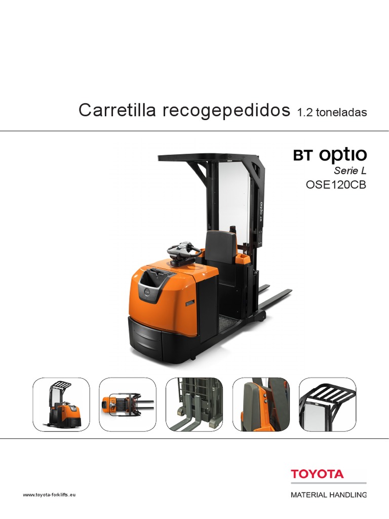 Ficha Tecnica Modelo Toyota Ose120cb Serie L | Descargar gratis PDF ...