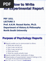 APA Lab Report Format | PDF | Abstract (Summary) | Standard Deviation