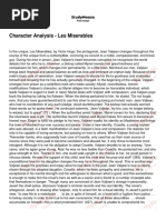 Les Miserables Character List | PDF | Les Misérables | Cosette