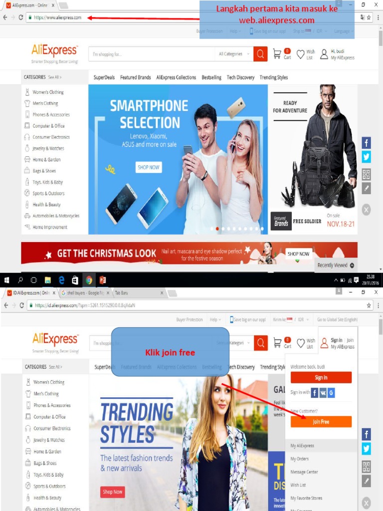 Tutorial Belanja Di Aliexpress | PDF