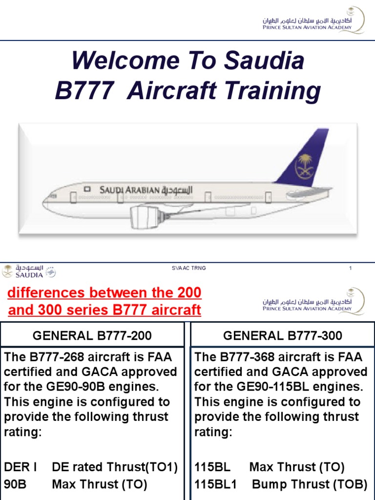 B777 Thrust Ratings and Differences | PDF | Takeoff | Thrust