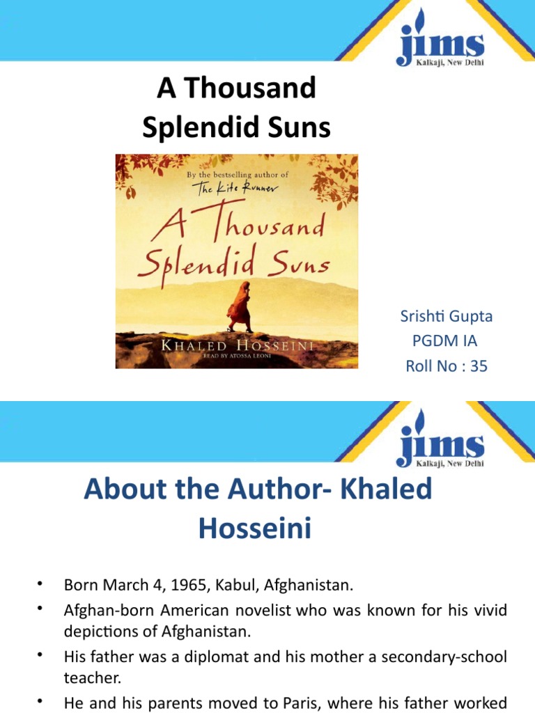 A Thousand Splendid Suns | PDF | Afghanistan