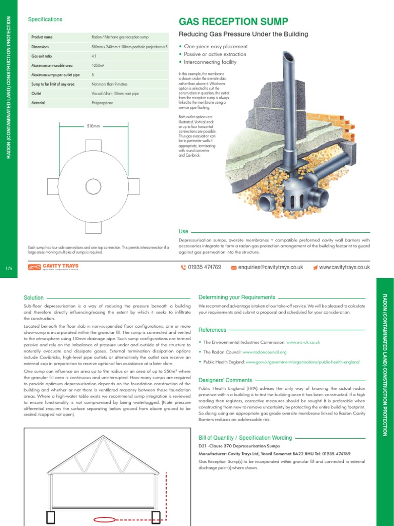 Reducing Radon Gas Pressure Beneath Buildings Through Sub-Floor ...