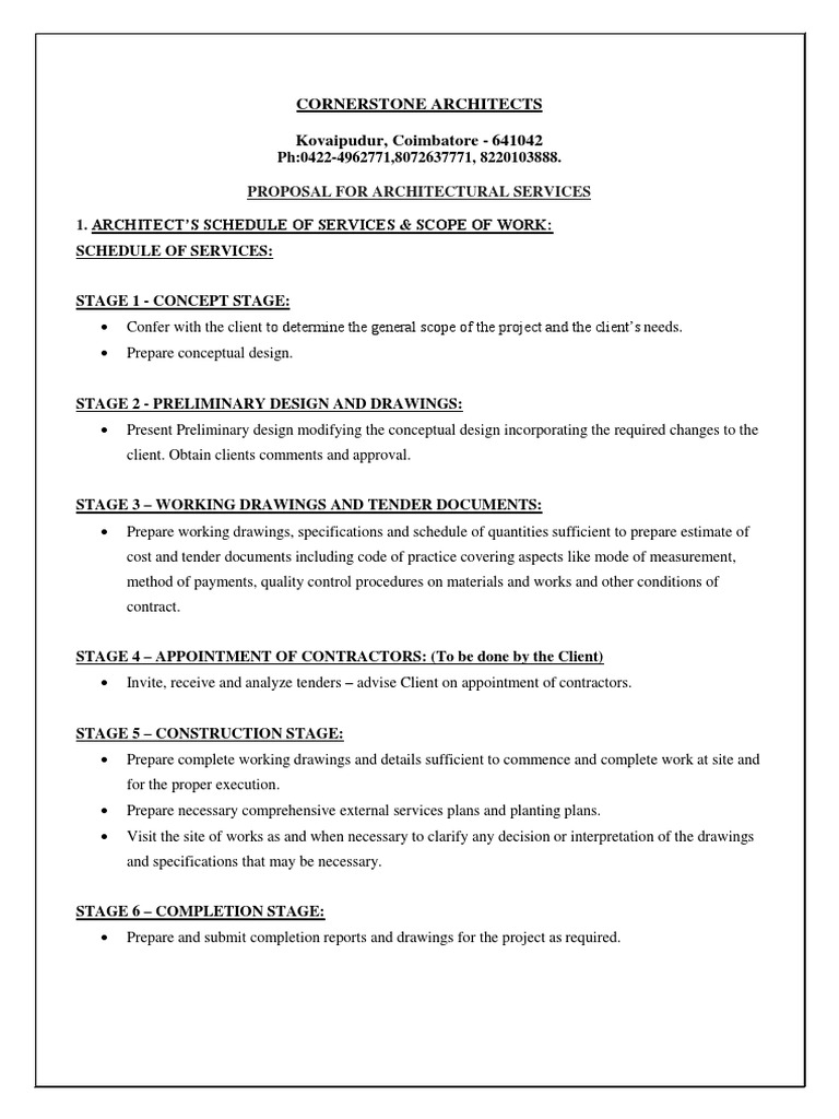 Scope of Work - Revised | PDF | Specification (Technical Standard ...