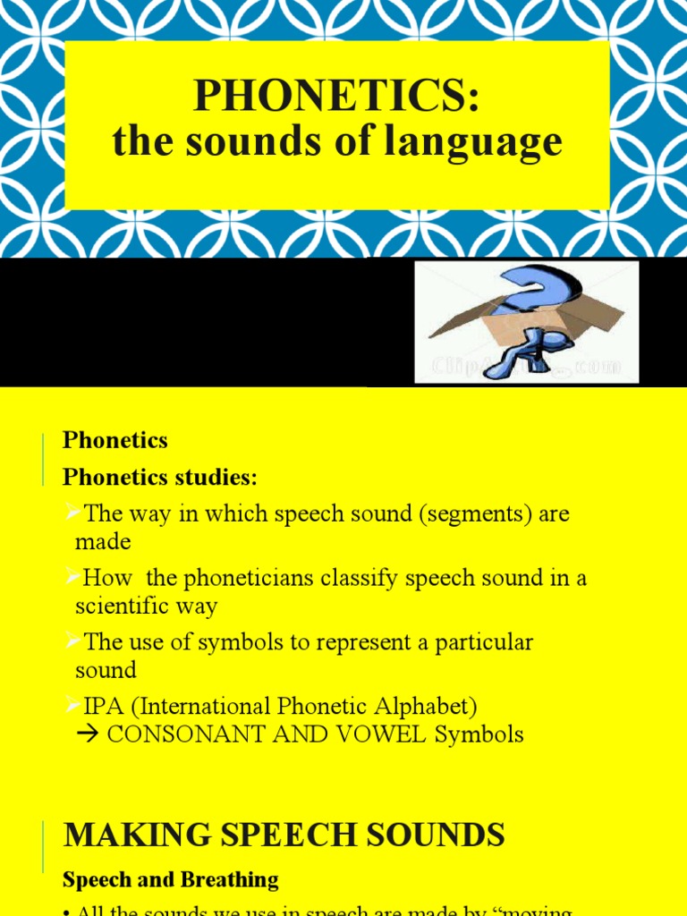 Phonetics | PDF | Phonetics | Speech