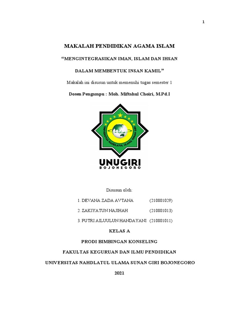 Makalah Pai Kel 3 | PDF Makalah Pai Kel 3 | PDF