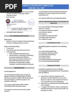 Our Lady of Fatima University Bachelor of Science in Medical Technology ...