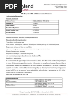 Mi Uia 6347 | PDF | Unemployment Benefits | Identity Document