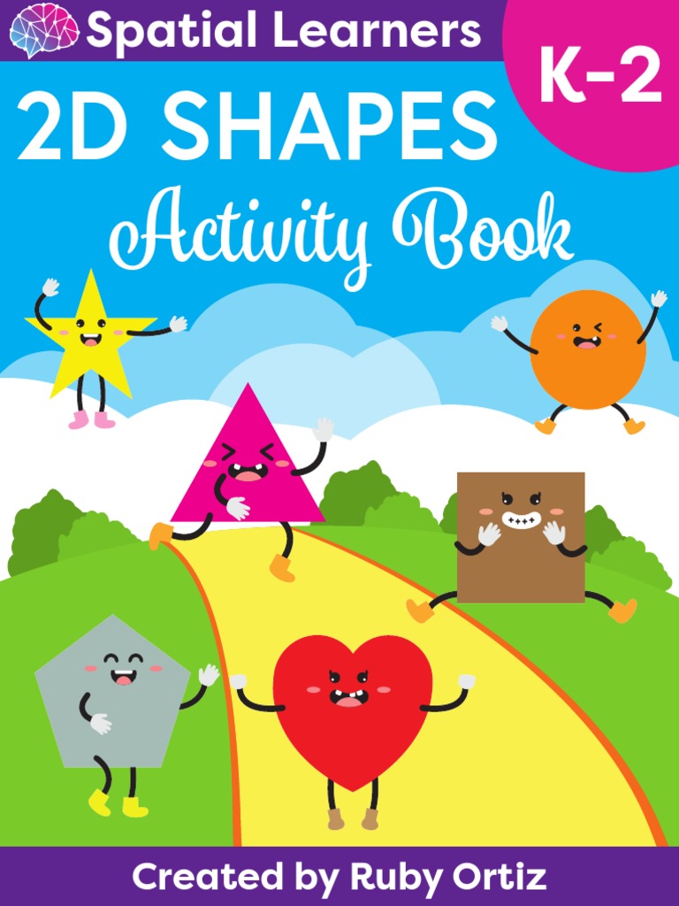 2D Shapes Activity Book: Created by Ruby Ortiz | PDF | Geometric ...