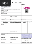 BL Form Oocl | PDF | Cargo | Bill Of Lading