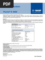 Dow Surfactants: Reference Chart | PDF | Surfactant | Emulsion
