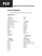 Panghalip Na Panao-Chart | PDF