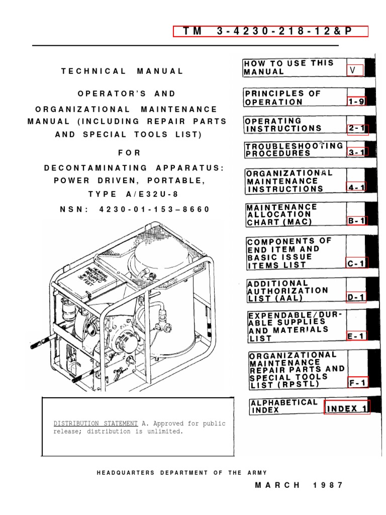 Technical Manual: DISTRIBUTION STATEMENT A. Approved For Public Release ...