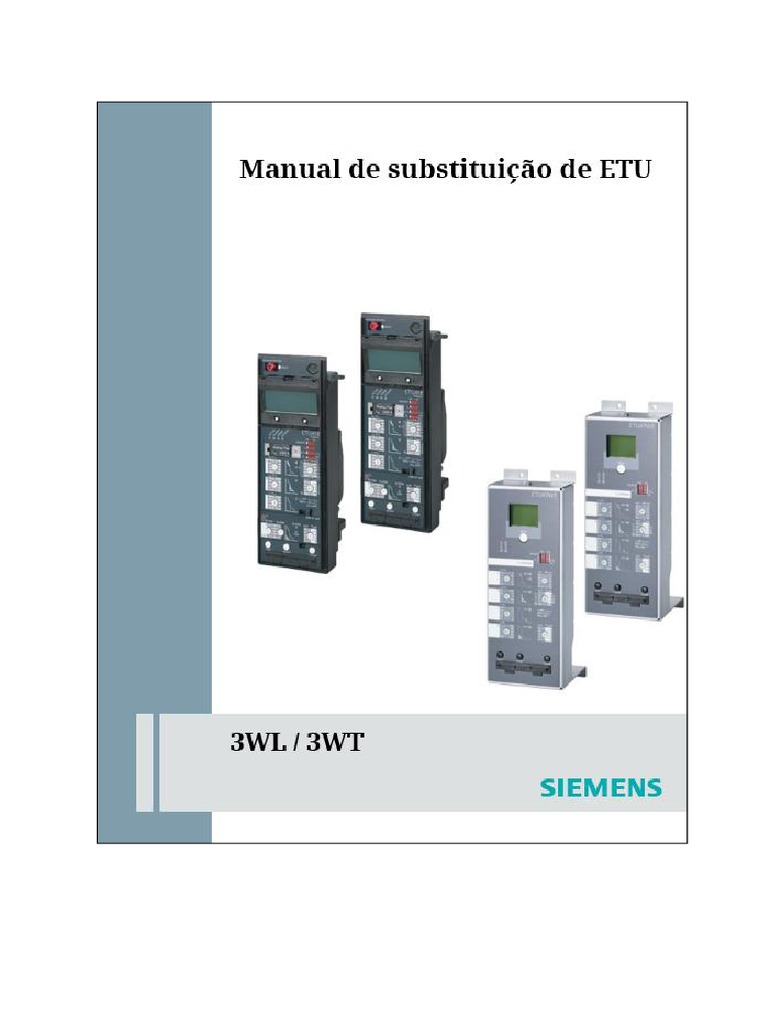 Troca Siemens Etu | PDF | Medição | Engenharia Elétrica