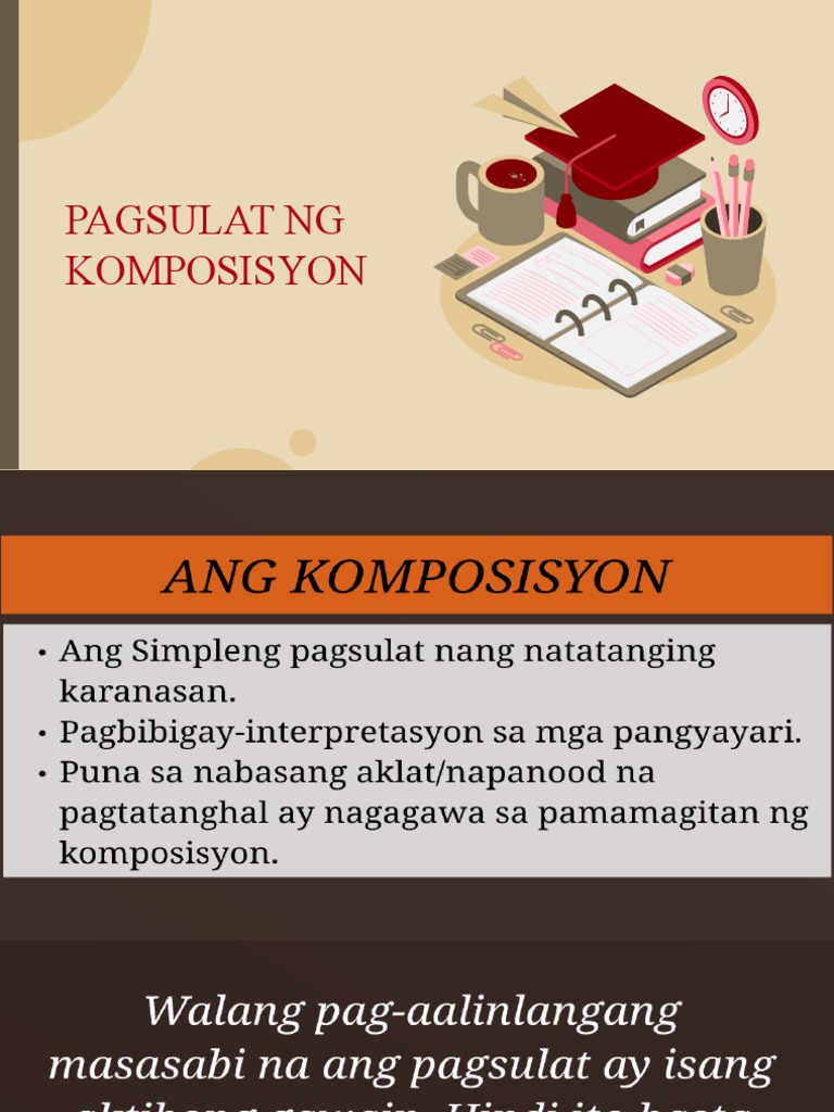 Pagsulat NG Komposisyon | PDF