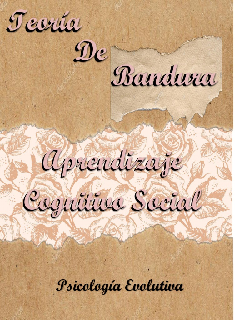 Bandura - Teoria Cognitivo Social Del Aprendizaje | PDF | Autoeficacia ...