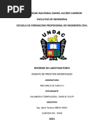 Informe de Proctor Modificado | PDF | Ingeniero civil | Metrología