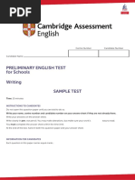 12 Page Answer Booklet: Read These Instructions | PDF