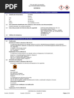 Acti-Klean AK1 MSDS Spa | PDF | Toxicidad | Ciencias fisicas