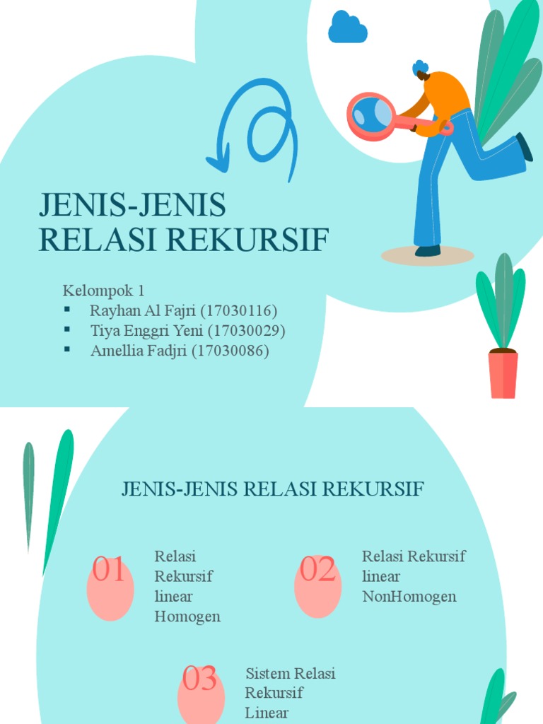 Jenis-Jenis Relasi Rekursif - Kelompok 1 | PDF