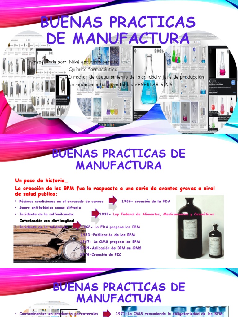 Buenas Practicas de Manufactura | PDF