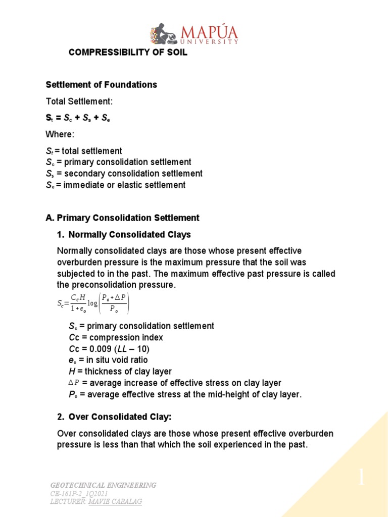 Compressibility of Soil | PDF | Geotechnical Engineering | Nature